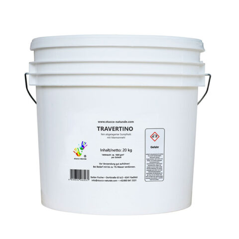 Travertino marble plaster - Stucco naturale