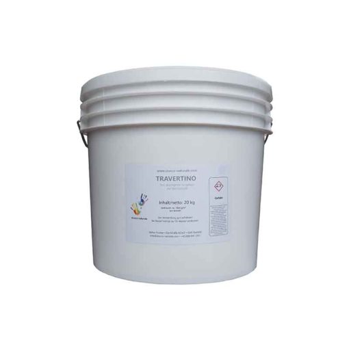 Travertino marble plaster